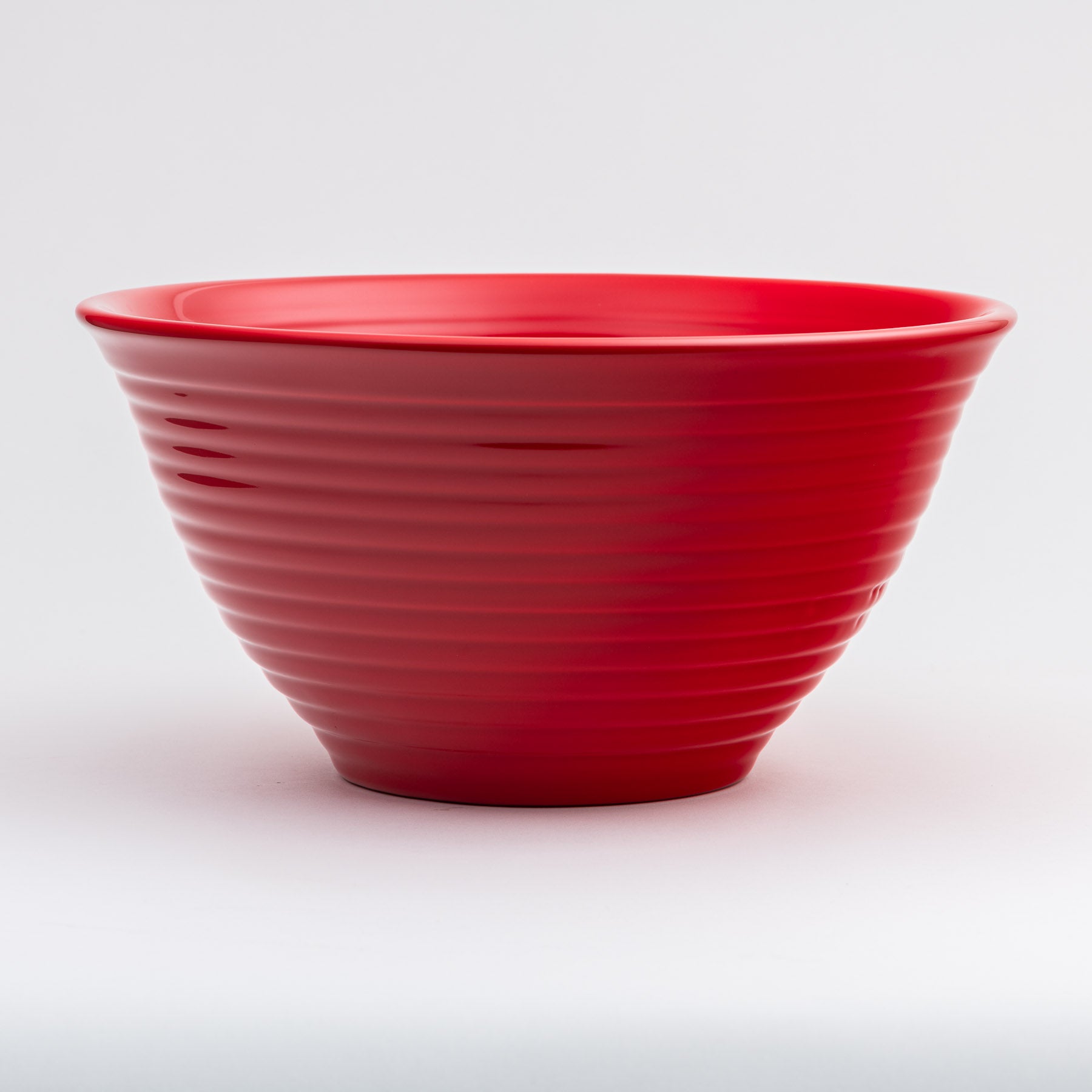 Mixing Bowl #6 - Poppy Red – Bauer Pottery