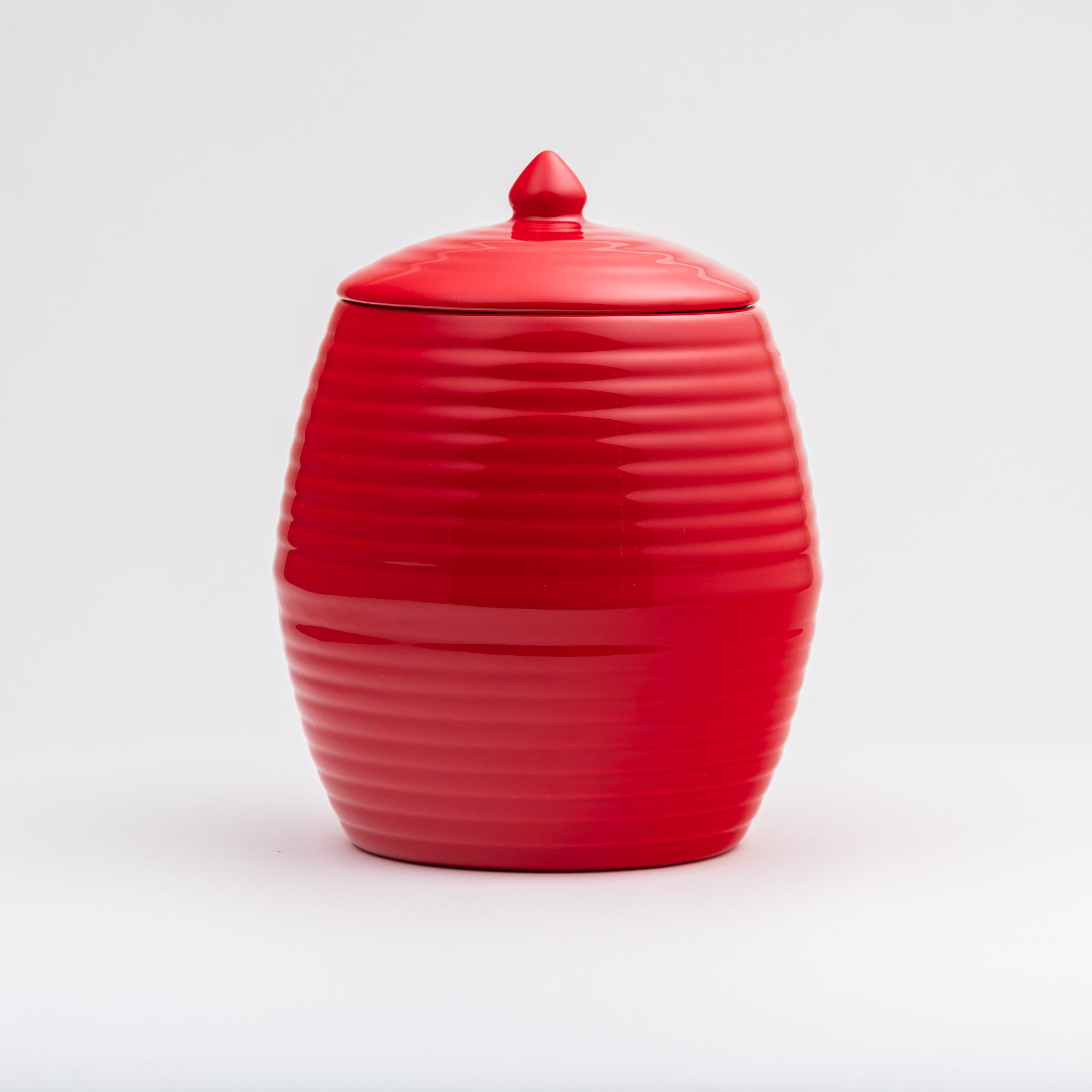 Cookie Jar - Poppy Red – Bauer Pottery