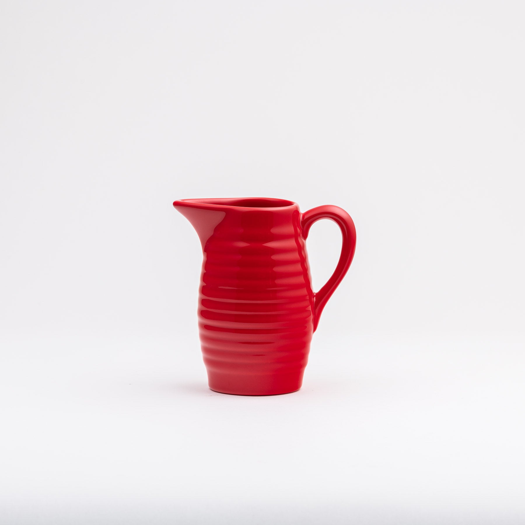 Syrup Pitcher - Poppy Red – Bauer Pottery