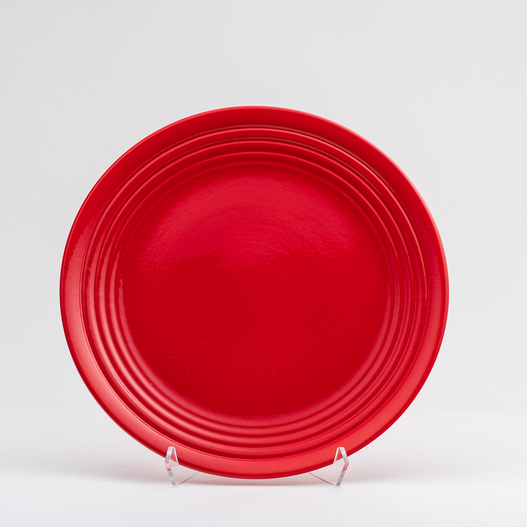 Bauer Luncheon Plate - Poppy Red – Bauer Pottery